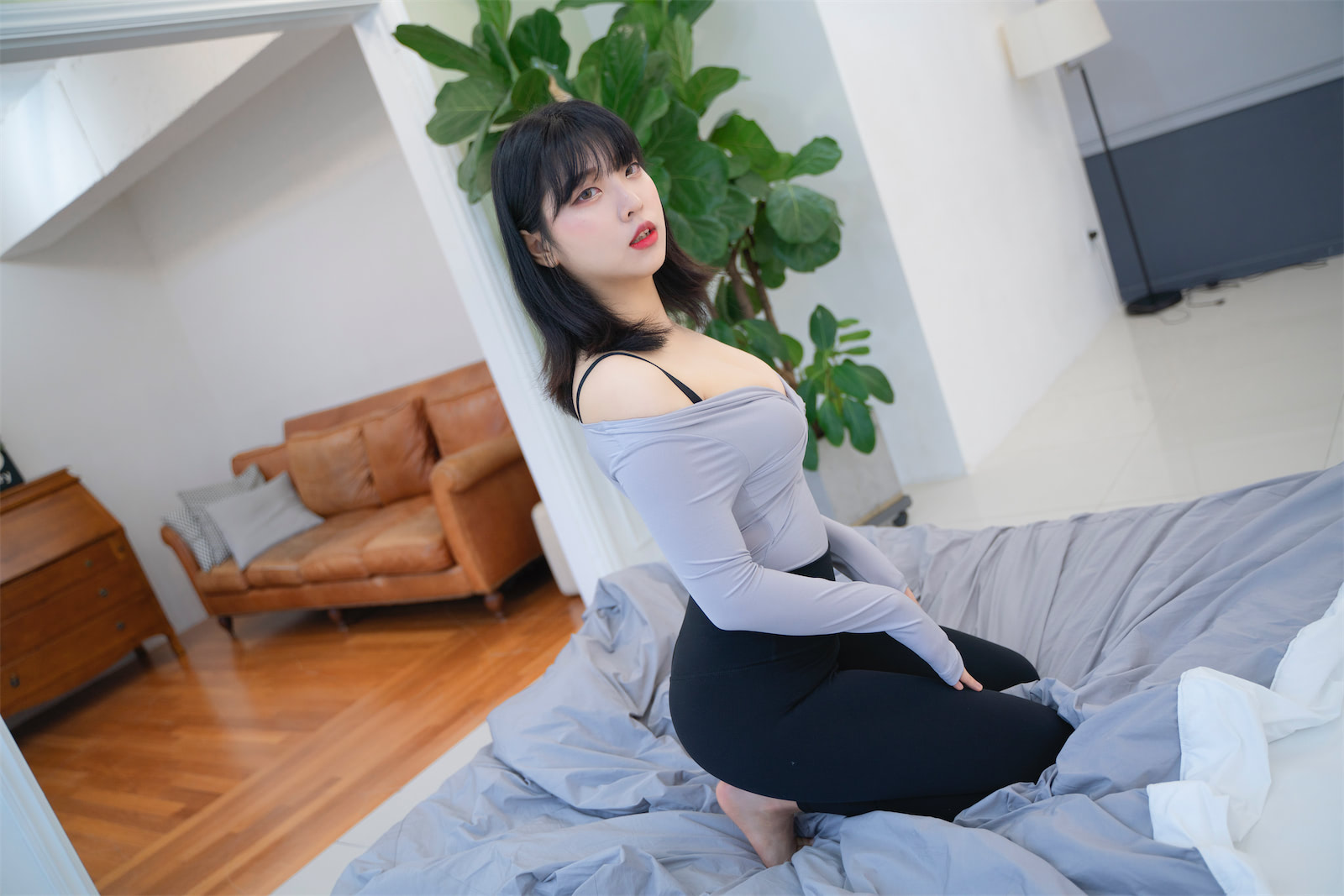 猫君君MaoJun 贞德竞技泳装46p - 本子云