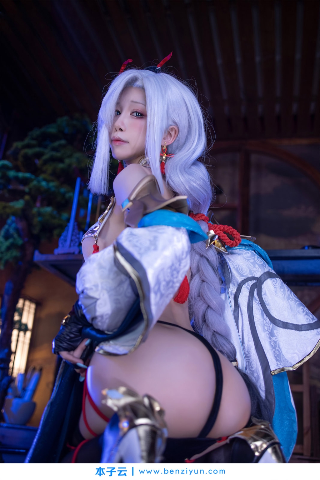 水淼Aqua 申鹤旗袍91p - 本子云